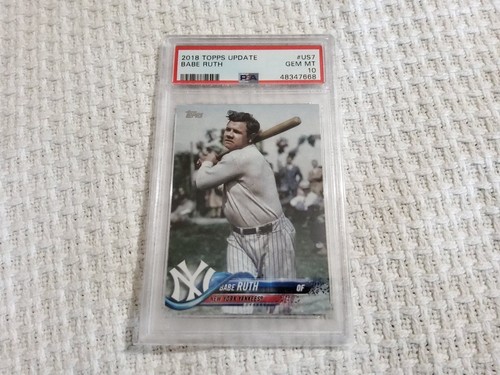 2018 Topps Update Babe Ruth PSA 10 #US7 | eBay