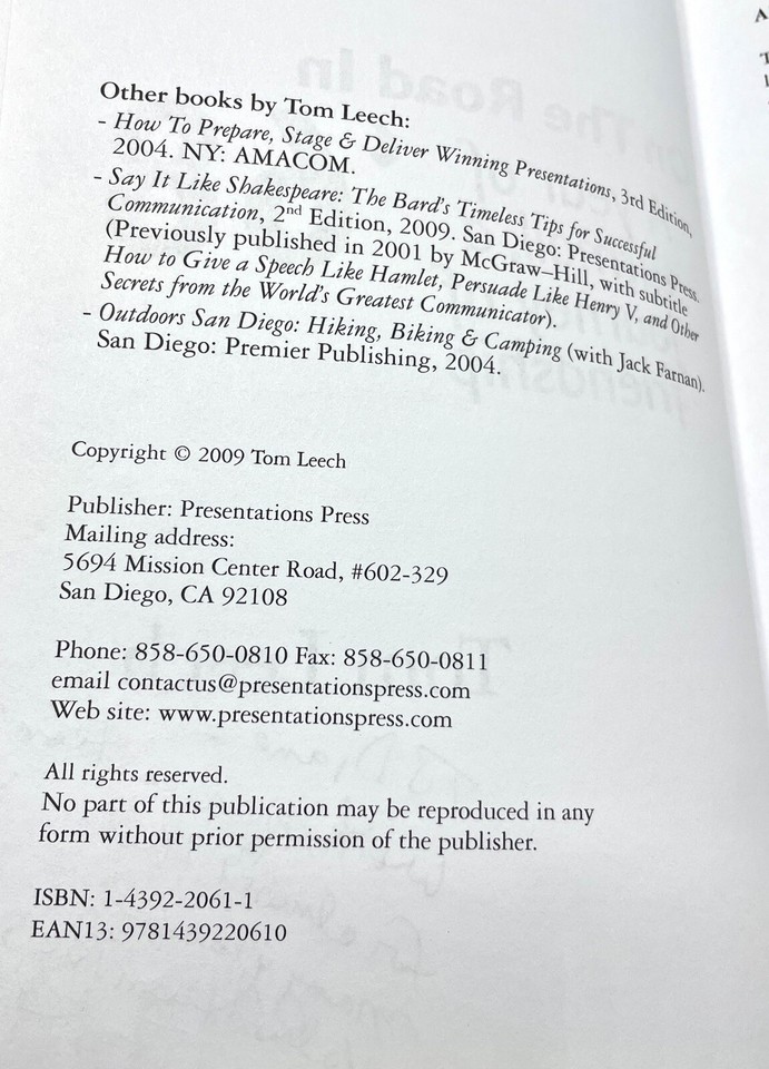 On The Road In '68 Signed PB Tom Leech Round The World Journey ...