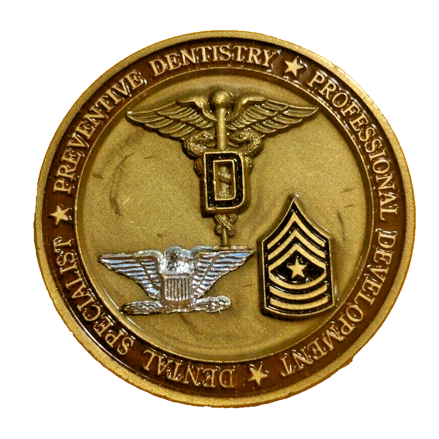 Challenge Coin AMEDD CENTER SCHOOL DENTAL SCIENCE 2” #898 | eBay