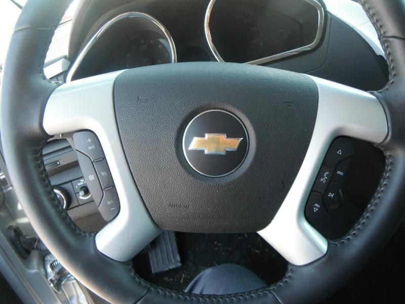12 CHEVY TRAVERSE STEERING WHEEL BLACK LEATHER, TCD, LT, RADIO CONTROLS ...