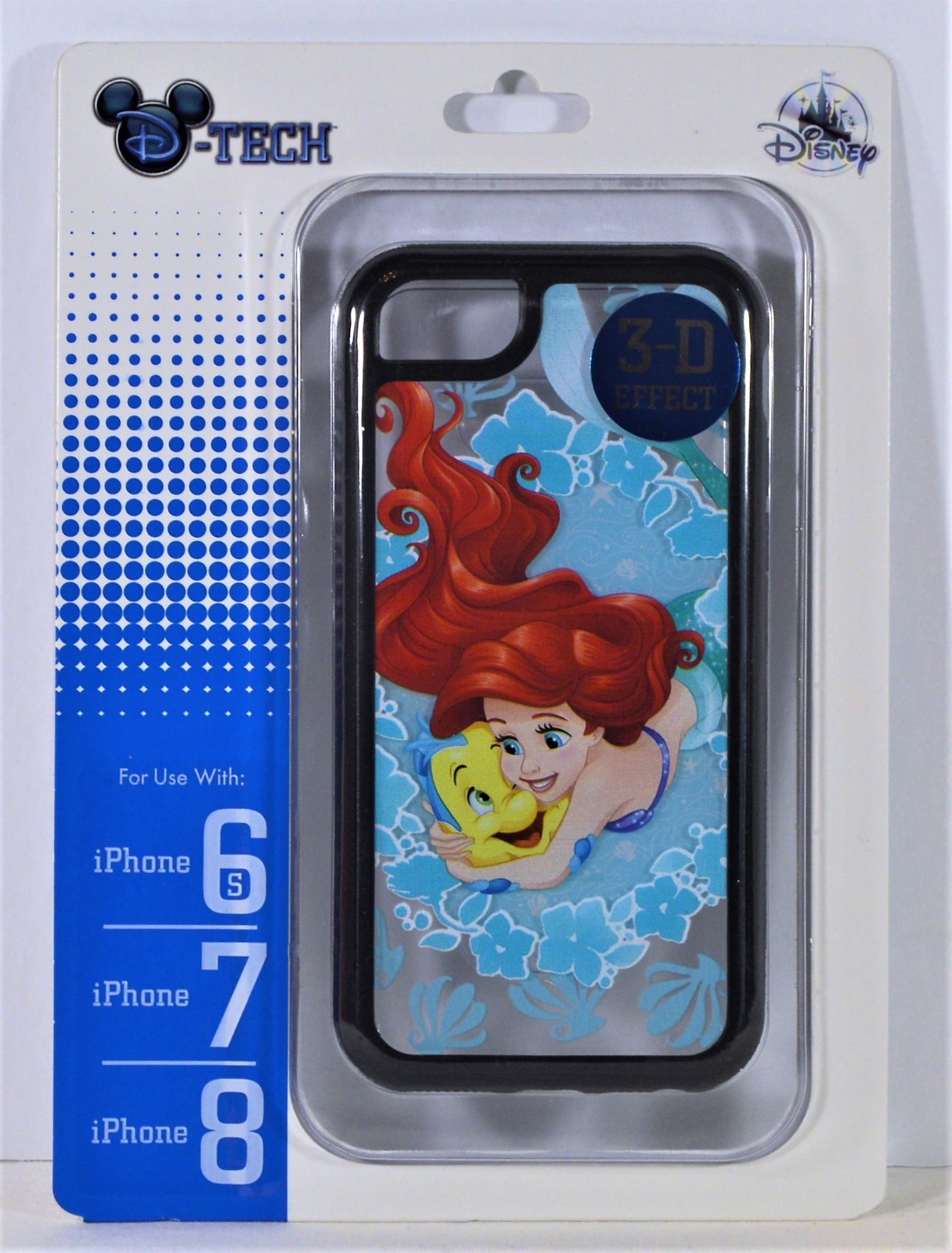 Disney Ariel Little Mermaid 3-D Effect Apple Iphone 6S/7/8 Cellphone ...