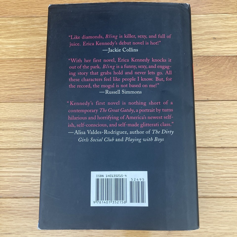 Erica Kennedy - Bling - Rare Book hardcover | eBay