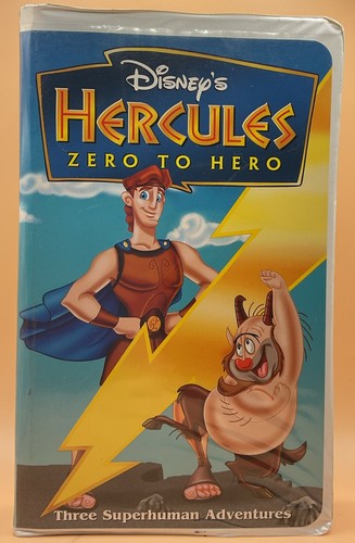 Hercules: Zero to Hero VHS Disney Clamshell **Buy 2 Get 1 Free ...