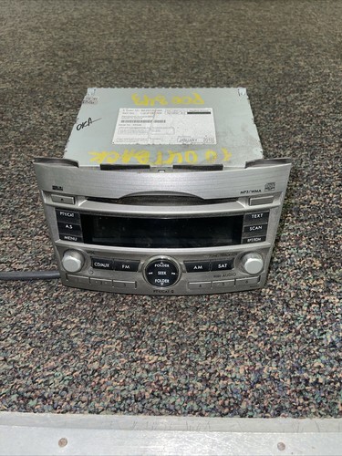 2010-2012 Subaru Legacy Outback Cd Player Radio Receiver 86201AJ64A | eBay