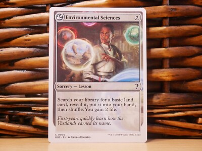 MTG Environmental Sciences 0002 | WHITE BORDER | NM Near Mint | MB2 ...