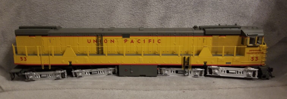 Athearn 88677 HO Scale Union Pacific U50 Diesel Locomotive #53 - Tested ...