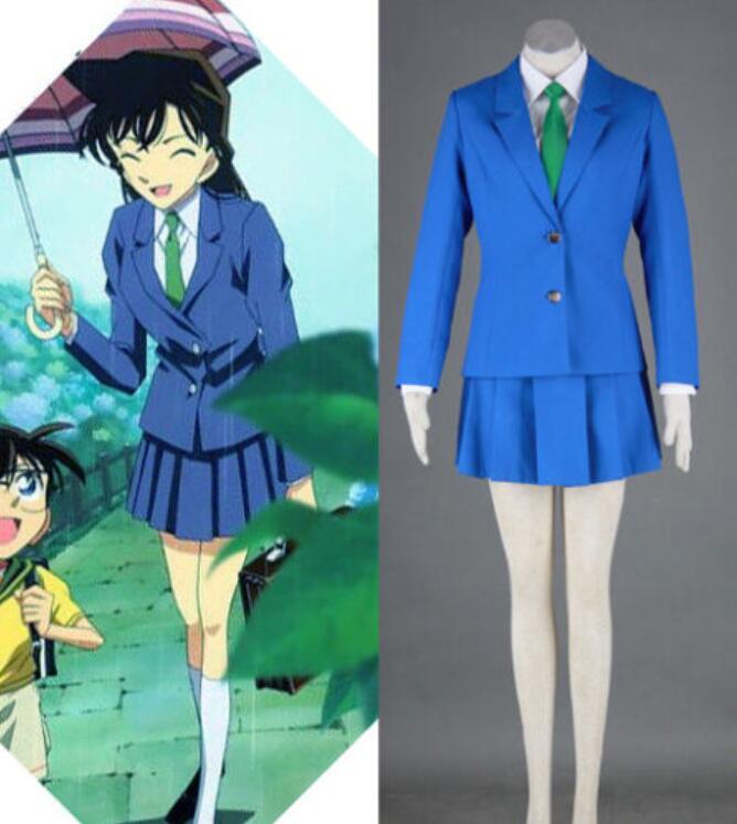 Detective Conan Mouri Ran Suzuki Sonoko Case Closed Cosplay Costume ...