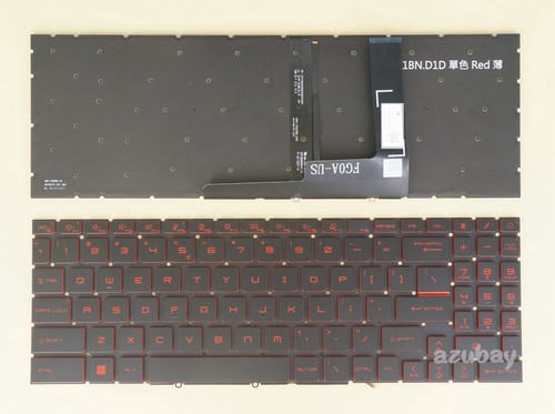 Keyboard for MSI Katana GF66 GF76 MS-1581 MS-1582 MS-1583, Bravo 15 ...