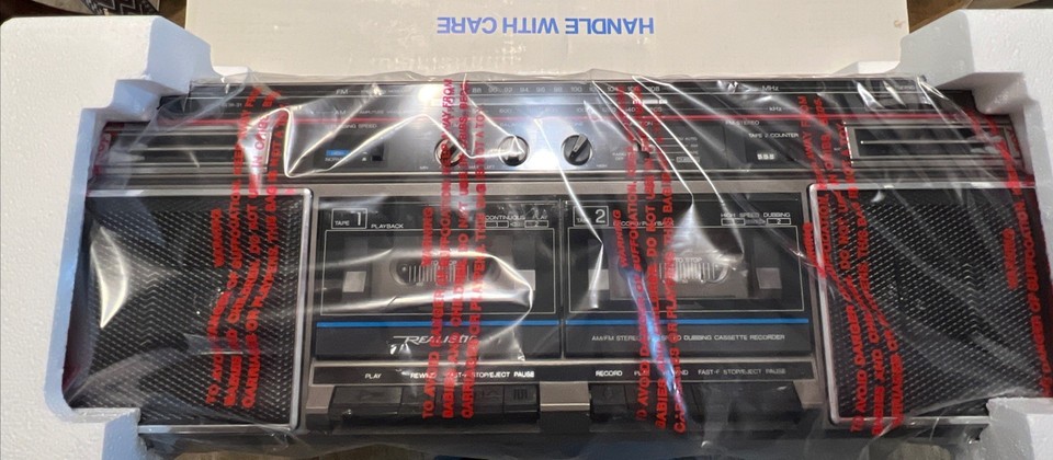 RARE Vintage Realistic SCR-31 Boombox 14-799 radio shack cassette ...