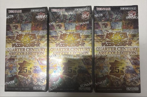 Konami Yu-Gi-Oh! Ocg 25Th Anniversary Art Collection 3Box Shrink Included | eBay