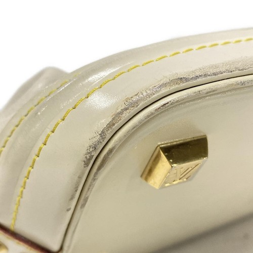 Auth LOUIS VUITTON Lockit PM M91887 Blanc Suhali - AS1069 Handbag | eBay