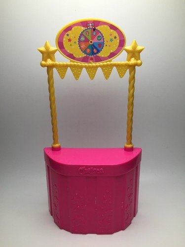 Barbie Club Chelsea Carnival Spin Prize Wheel Booth Stand Replacement ...