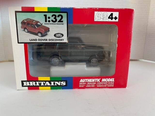VTG BRITAINS-LAND ROVER "DISCOVERY" NIB- 5th Door SUV Farm Green-Made ...