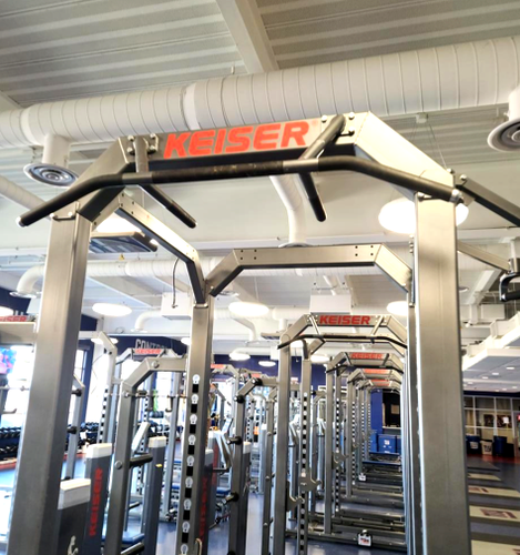 Keiser Fitness | Power Rack Model 3111 w/ Adjustable Bench from NY ...
