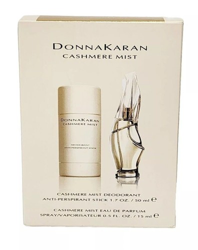DONNA KARAN Cashmere Mist Gift Set 2Pc: 0.5oz Eau de Parfum & 1.7oz DEO ...