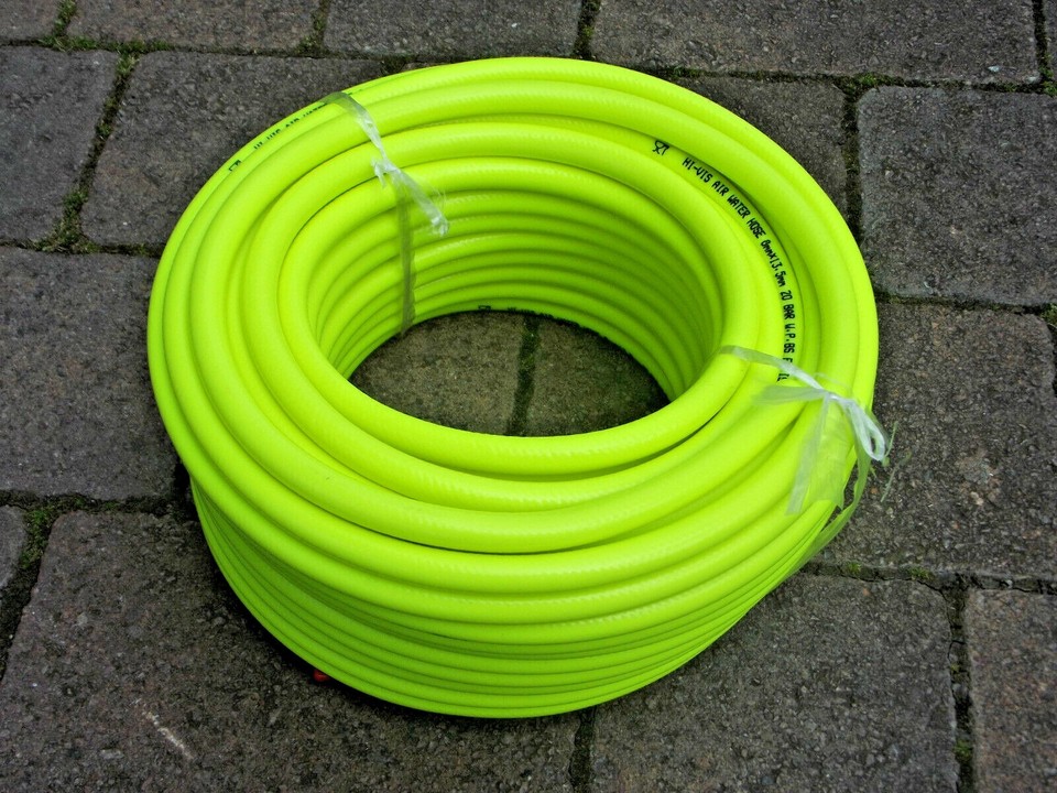 Water Fed Pole Hose Hi Vis 6.3mm Bore,30-50-100 Metre rolls,6.3mm ...