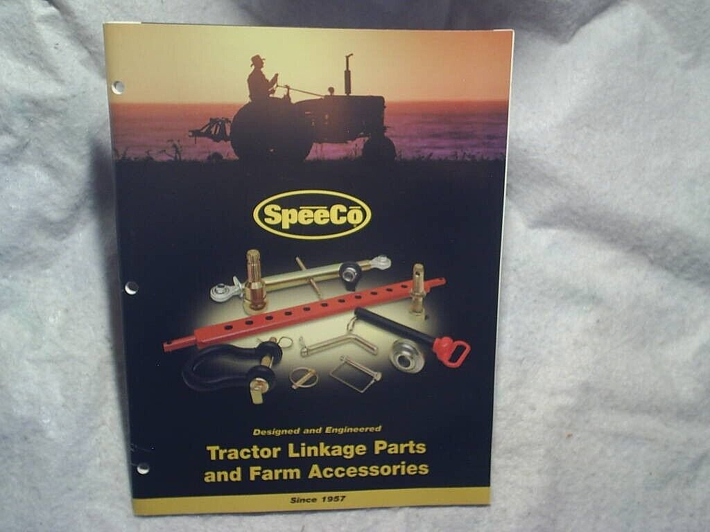 2000 SPEECO TRACTOR LINKAGE & FARM ACCESSORIES PARTS CATALOG,farming ...