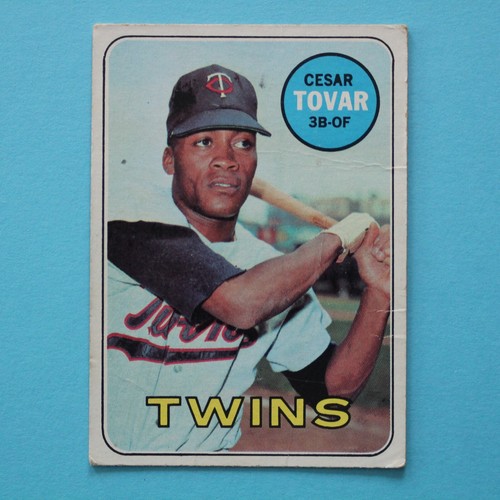 1969 Topps Baseball #530 Cesar Tovar - Very Good Condition | eBay
