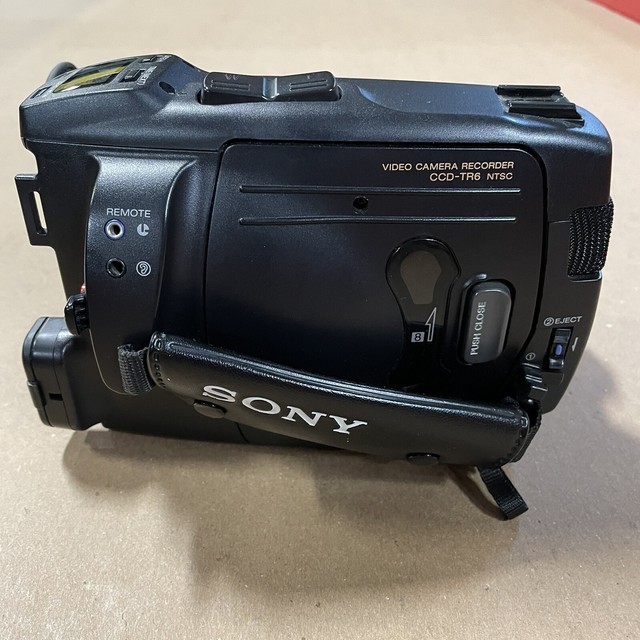 Sony Ccd-tr6 Video8 Handycam Video Camera Camcorder - Not Tested for ...