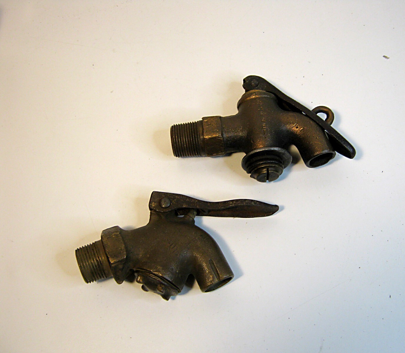 Vintage Lot of 2 Solid Brass 3/4 Threaded Spigots | eBay