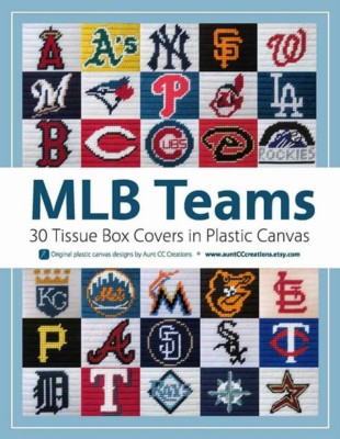 Handmade Finished Made to Order MLB Team Tissue Box Covers Major League ...