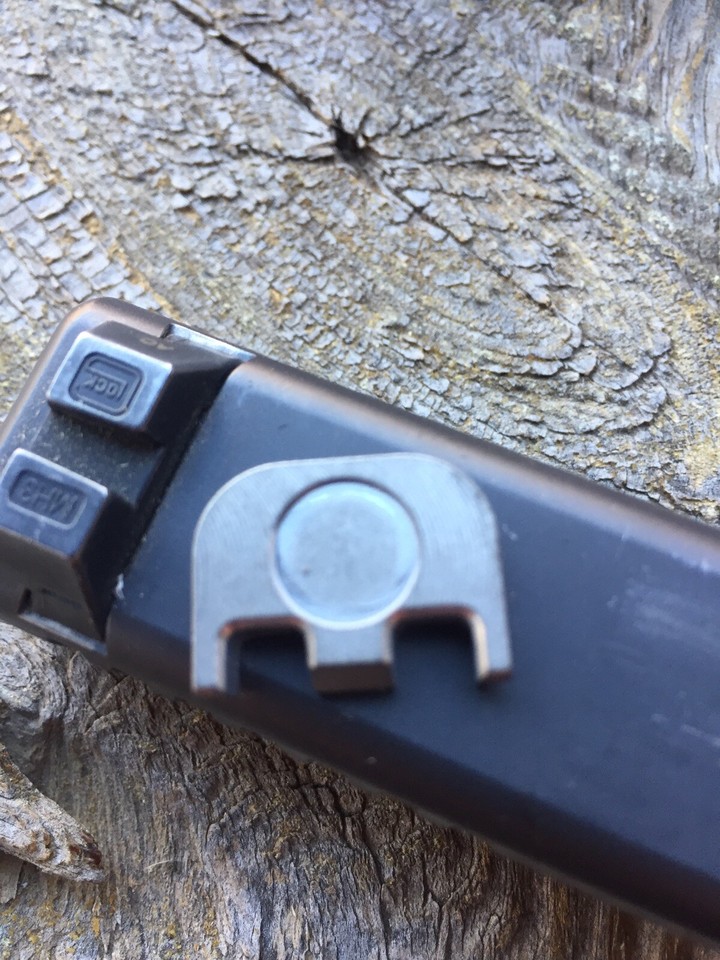 Custom TITANIUM Glock Gen 1-5 Billet Backplate, Slide Plate CNC ...