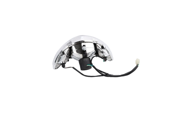 Black ABS Head Light Headlight Fairing Fit For GY6 Chinese Scooter ...