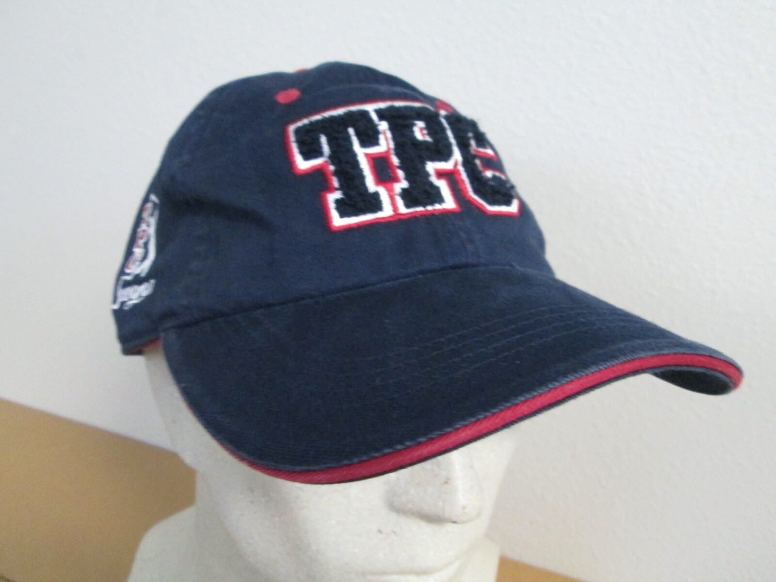 VINTAGE TPC Sawgrass Hat Cap Blue Red Players Champio… - Gem