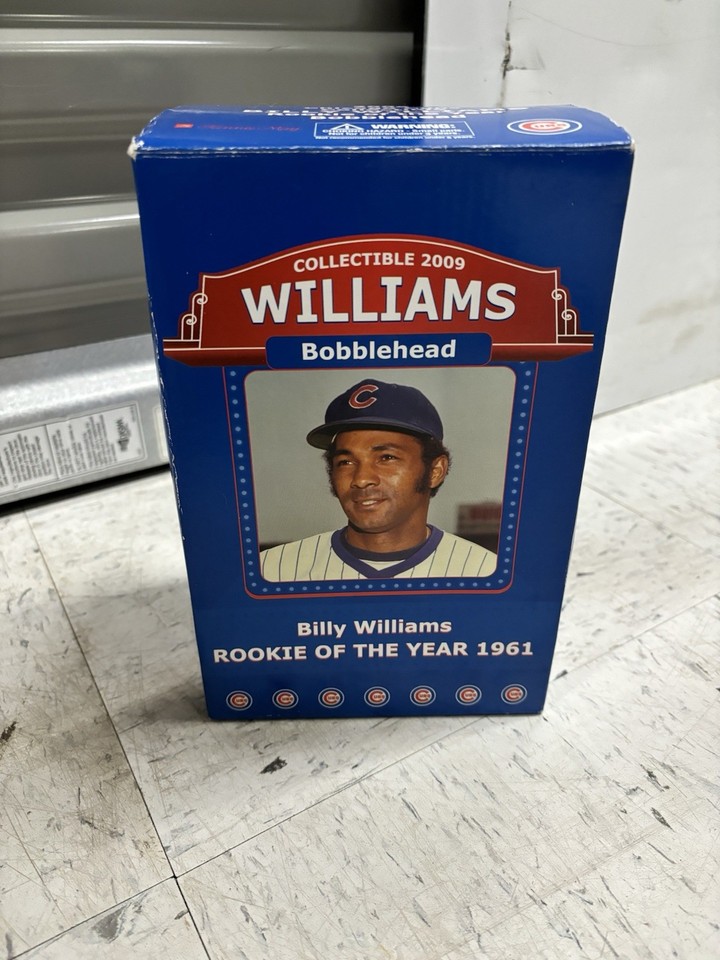 Chicago Cubs Collectible Billy Williams Rookie of The Year Bobblehead ...