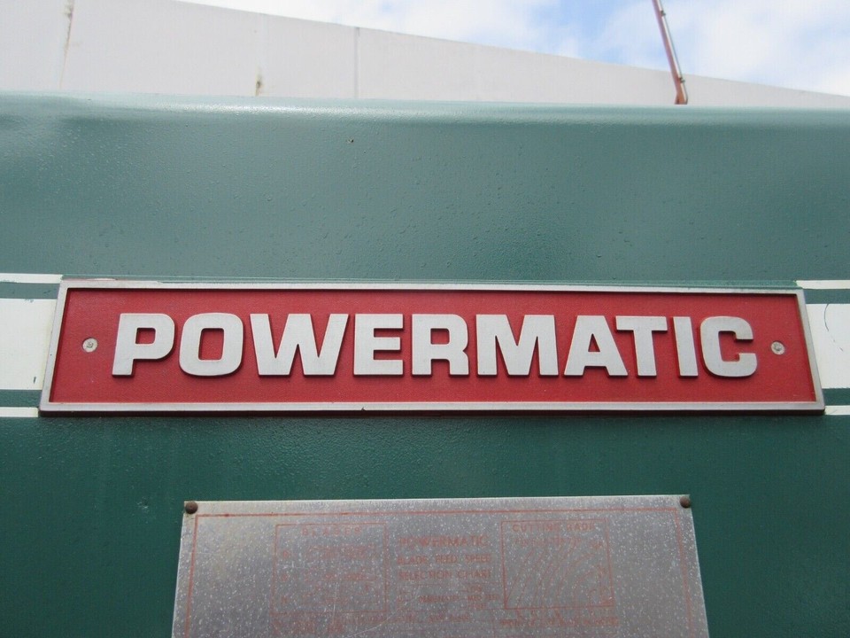 POWERMATIC 81 TYPE BAND SAW HEAVY DUTY WOODWORKING MACHINE_12'7" MAX_AS ...