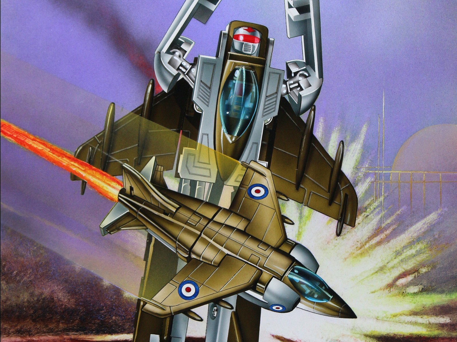 Tonka Toys 80s Gobots Royal-T Giclee Print Poster Artwork Art ...