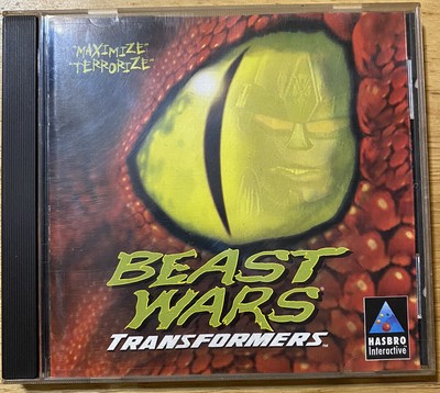Beast Wars Transformers PC CD-ROM 1998 Hasbro Interactive Game For ...