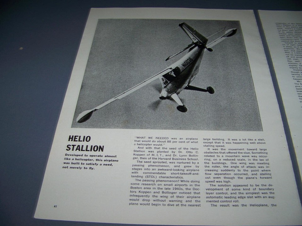 HELIO STALLION HST-550 A VERSION..HISTORY/DETAILS/SPECS/3-VIEWS.. (345V ...
