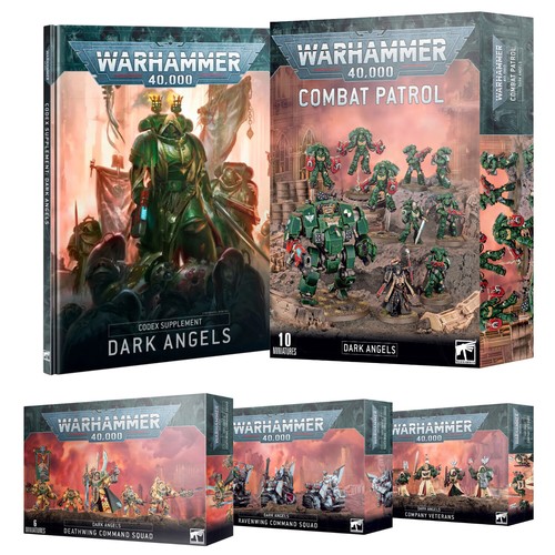Dark Angels Space Marines Warhammer 40k Primaris & Firstborn Kits New ...