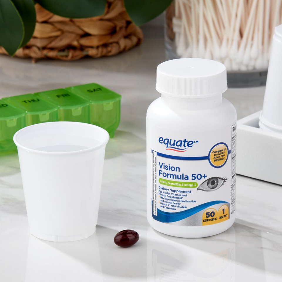 Vision Formula 50+ Softgels Dietary Supplement, 50 Count | eBay