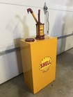 ANTIQUE VINTAGE SHELL COLLECTABLE OIL PUMP & TANK RE-FINISHED | eBay