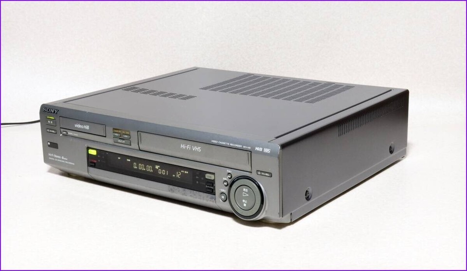 Sony WV-H5 Hi8 8mm VHS VCR Video Deck Player NTSC | eBay