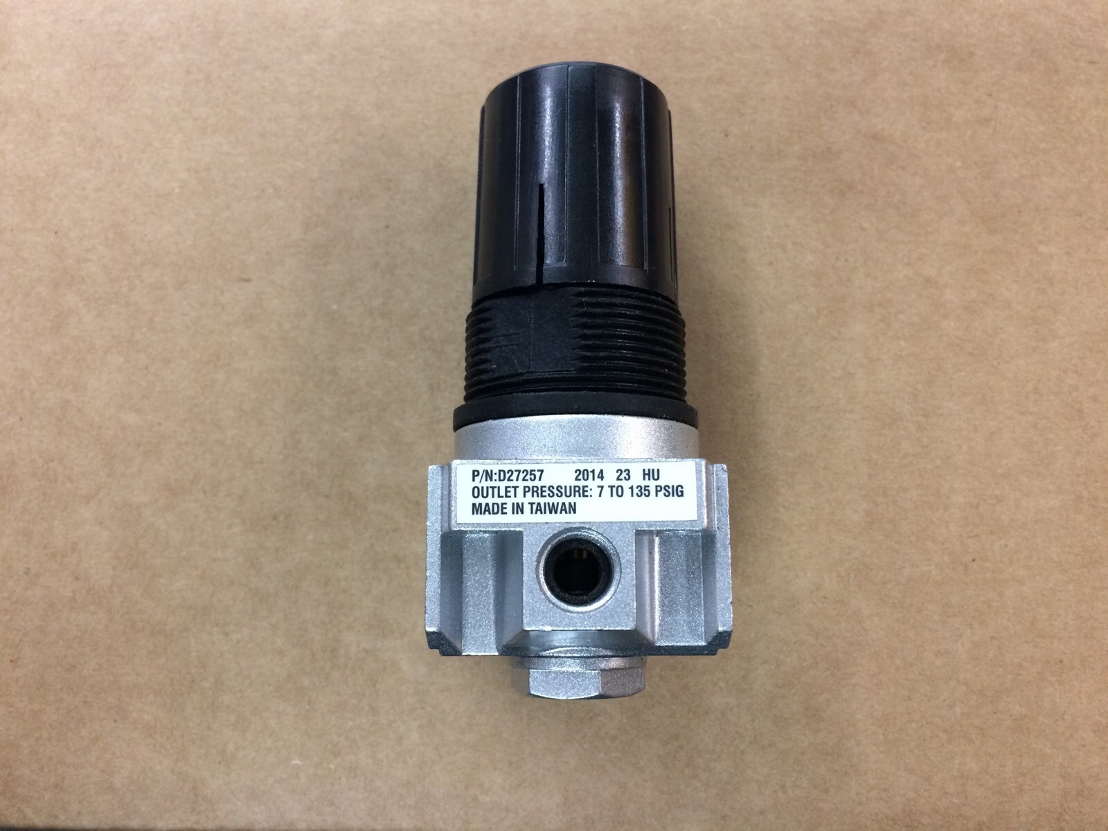 D27257 / 4 Port P1P2 Air Compressor Regulator Porter Cable Devilbiss ...