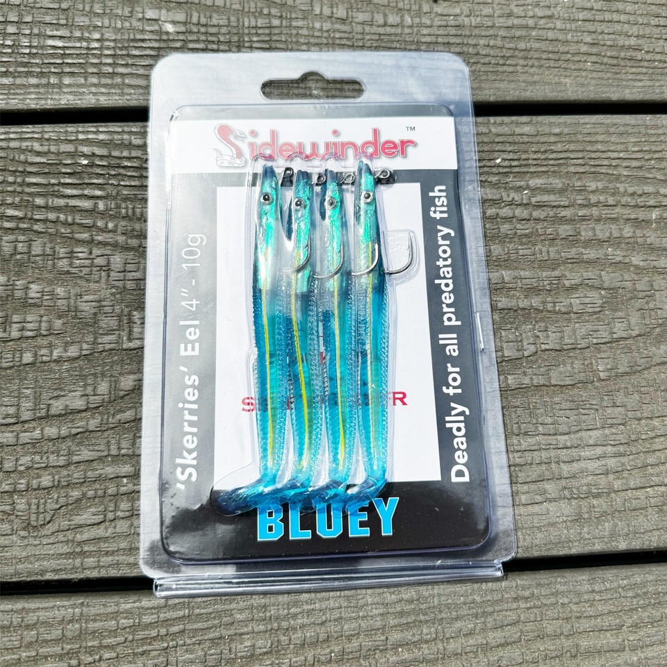 Various Match Fish Simple & Sidewinder Bass Cod Pollock Soft Lures ...