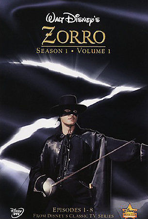 Zorro - Season 1 - Volume 1 (DVD, Exclusive Disney DVD Club) for sale ...