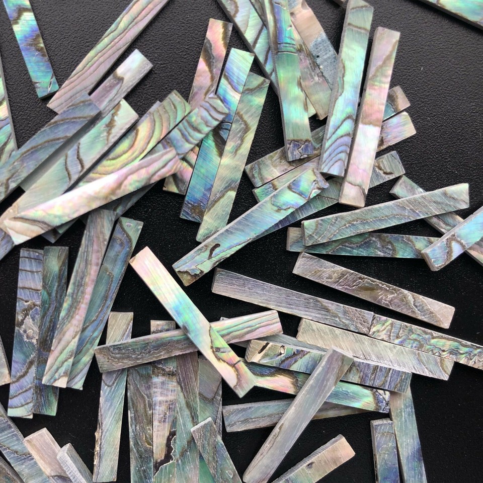 40x Abalone Guitar Purfling Binding Inlay 7/8"x1/8"x1/16" (23x3x1.5mm ...