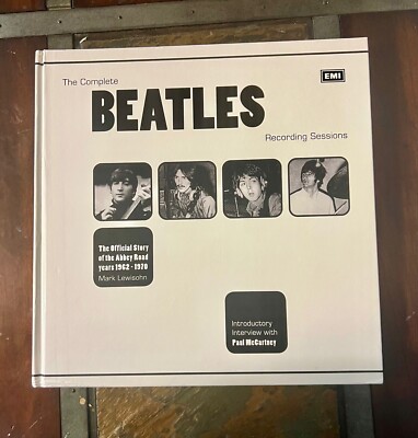 The Complete Beatles Recording Sessions - LIKE NEW, FREE SHIPPING ...