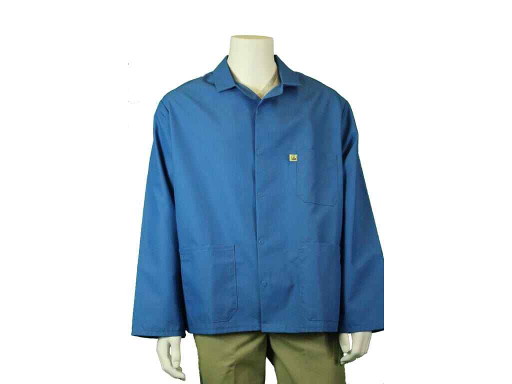 Tech Wear 361ACS-L - Smock Statguard 1 Angelica ESD Blue Large | eBay