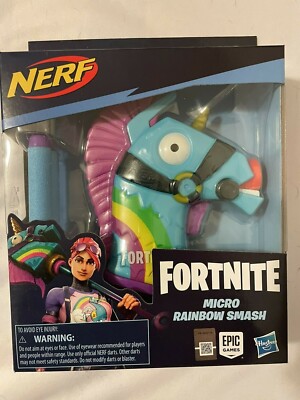 NERF Fortnite Micro Shots Rainbow Smash Llama Blaster | eBay UK