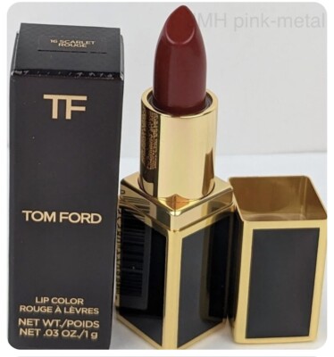Tom Ford Rouge Lip Color Lipstick #16 Scarlet Rouge MINI 0.03 oz /1g ...