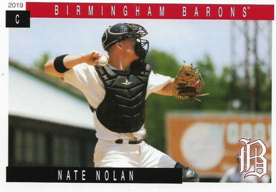 2019 Birmingham Barons Nate Nolan Chicago White Sox | eBay