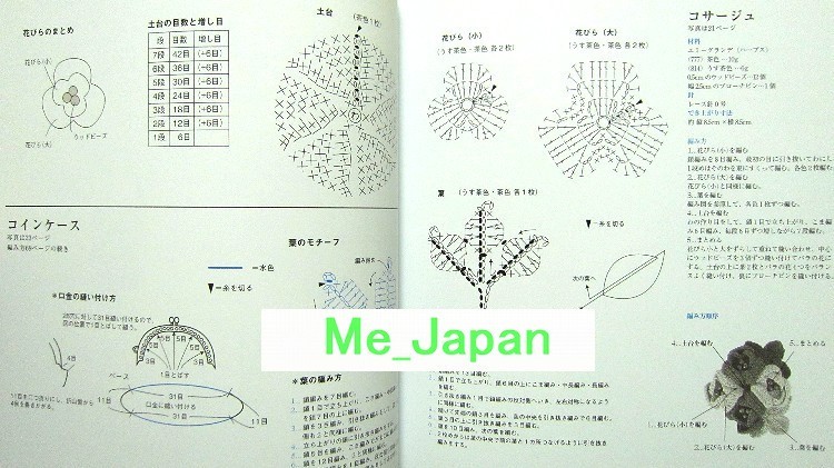 Pretty Lacework Crochet Goods /Japanese Knitting Craft Pattern Book | eBay