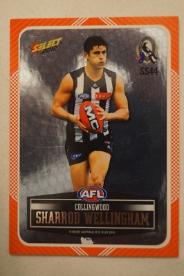 COLLINGWOOD MAGPIES - Select Peel and Reveal Card - Sharrod Wellingham ...