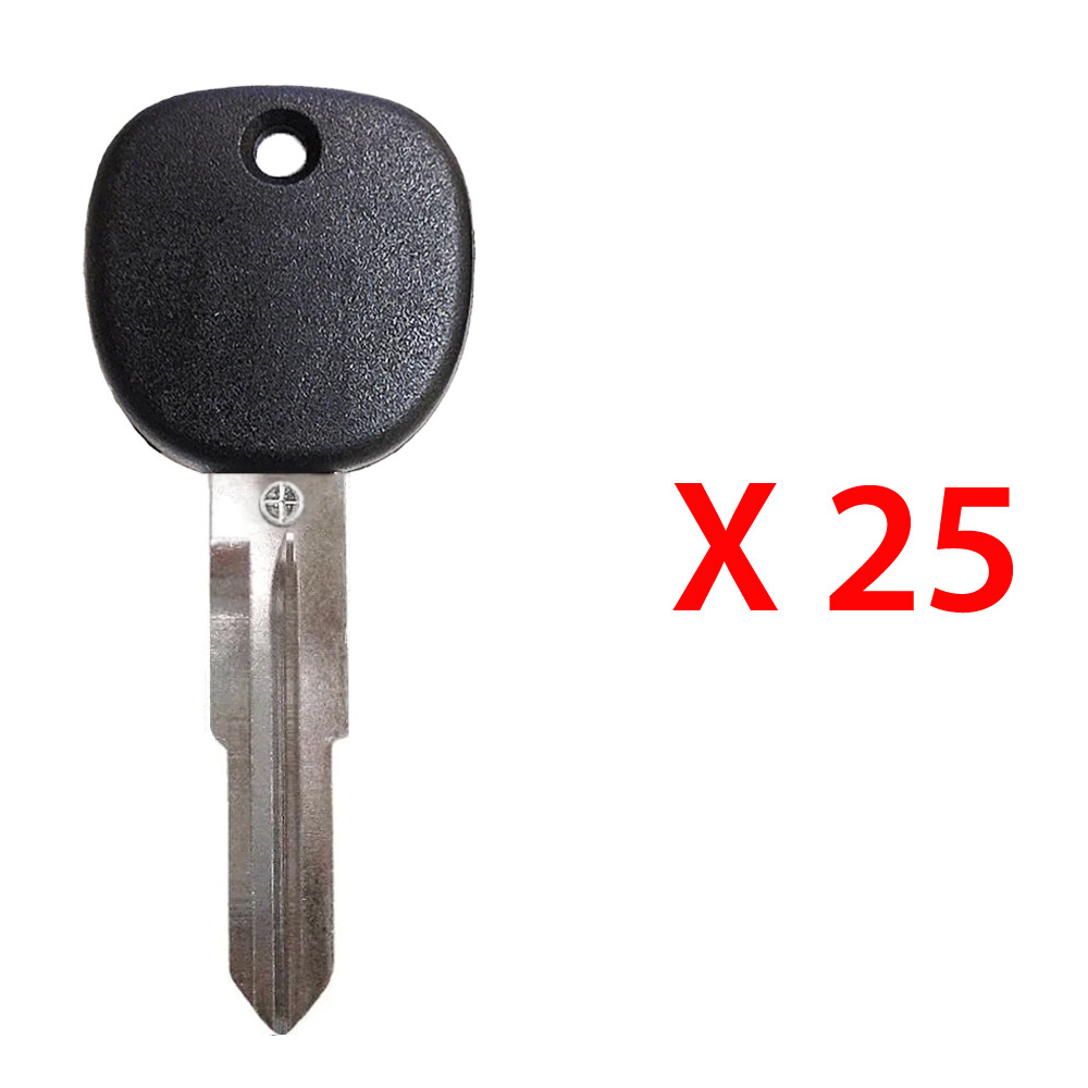 25 New Uncut Transponder Key Replacement for Saturn ID46 Chip Circle+ ...