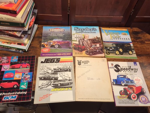Lot Of 7 Vintage Car Part Catalogs Hotrod Jegs Truck Speedway Motors (P ...